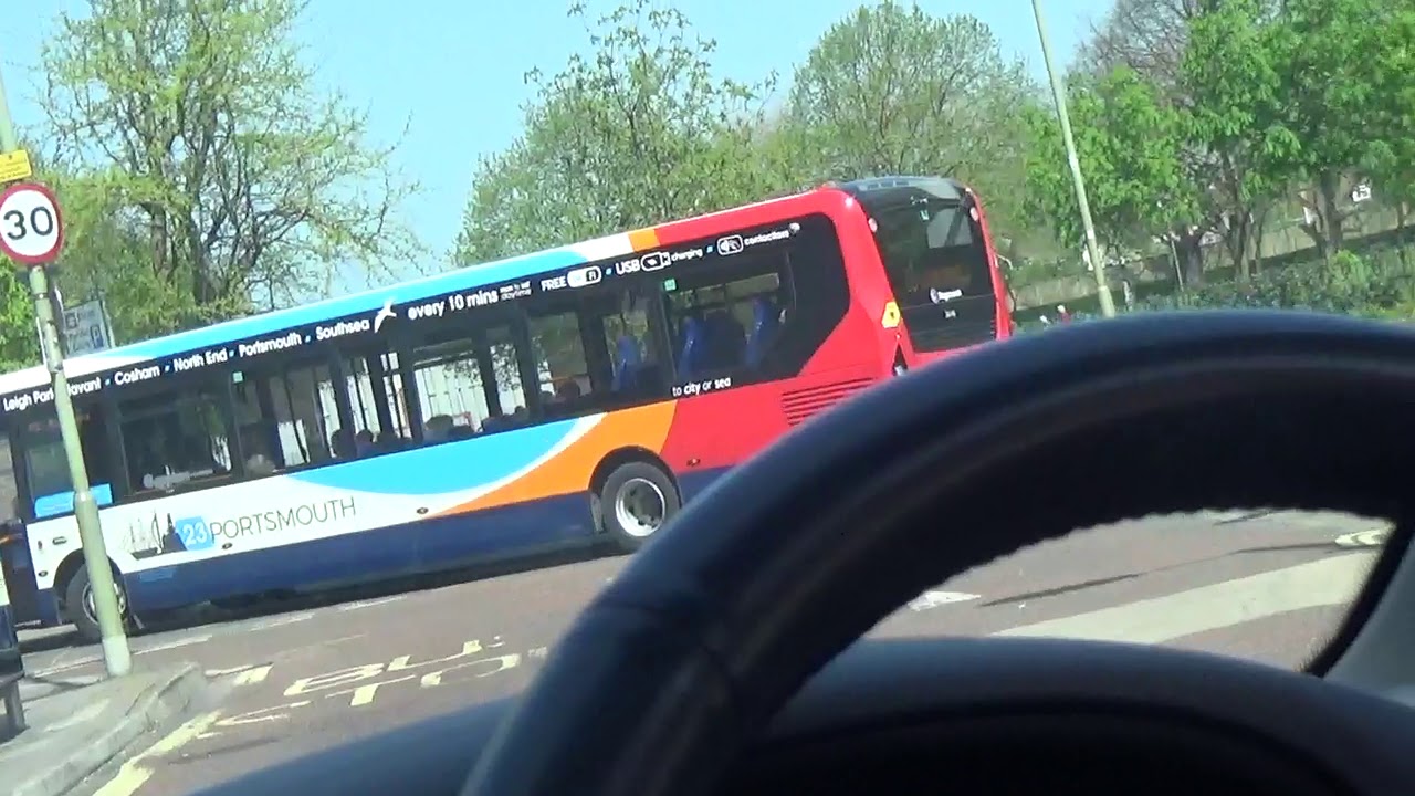 that is a 23 bus in havant - YouTube