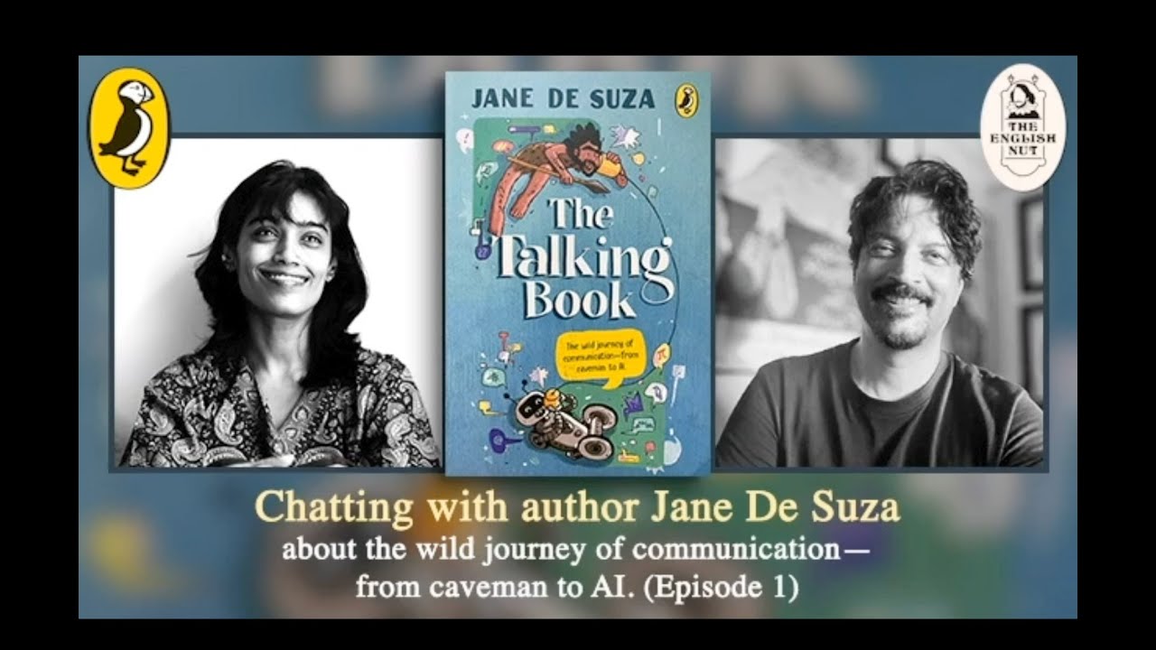 The English Nut chats with the author of The Talking Book! - YouTube