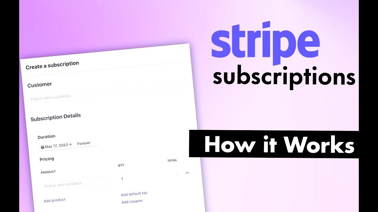 Stripe Subscriptions Walkthrough: Pricing Models, Subscription Setup & Creator Portal (2023 ...