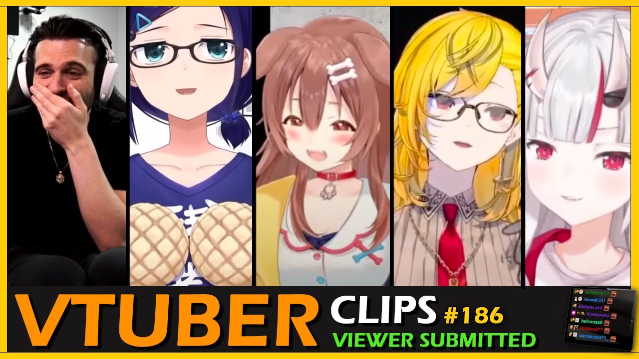 REACT and LAUGH to VTUBER clips YOU send #186 - YouTube