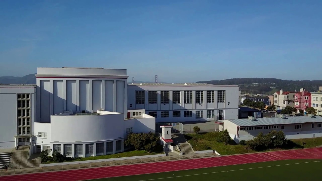 DJI Mavic Video #1: San Francisco - George Washington High School GWHS ...