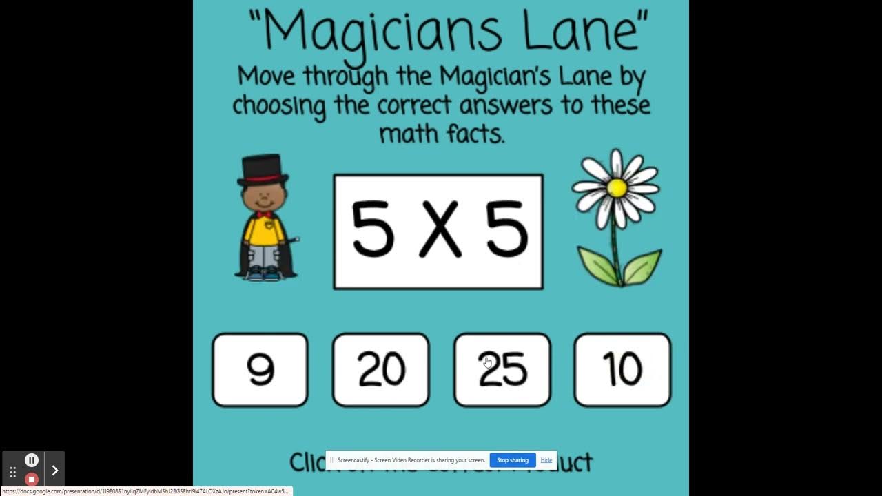 Easter Math Land - Master Your Multiplication Facts - YouTube