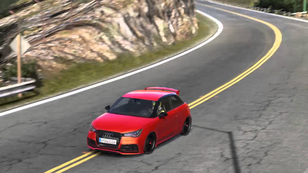 Trying Thrustmaster T80 Project Cars with Audi quattro A1 drive Drift ...