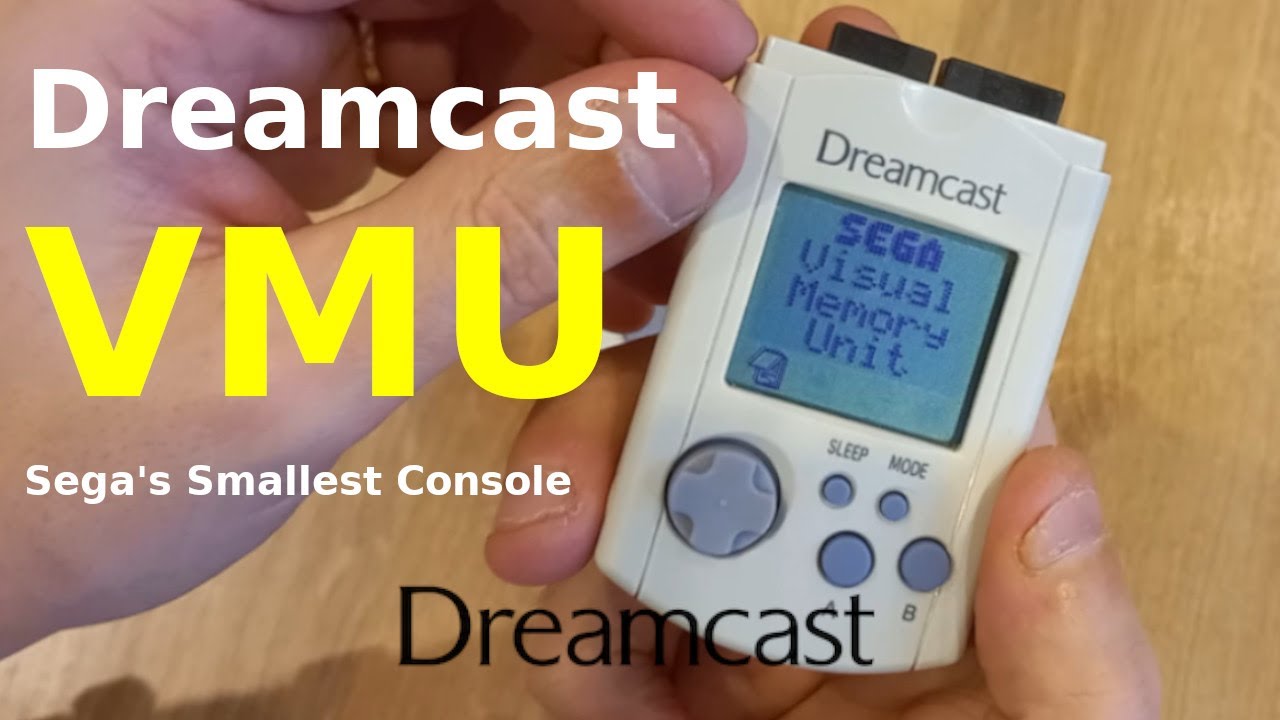 Dreamcast VMU. Segas Smallest Console. - YouTube