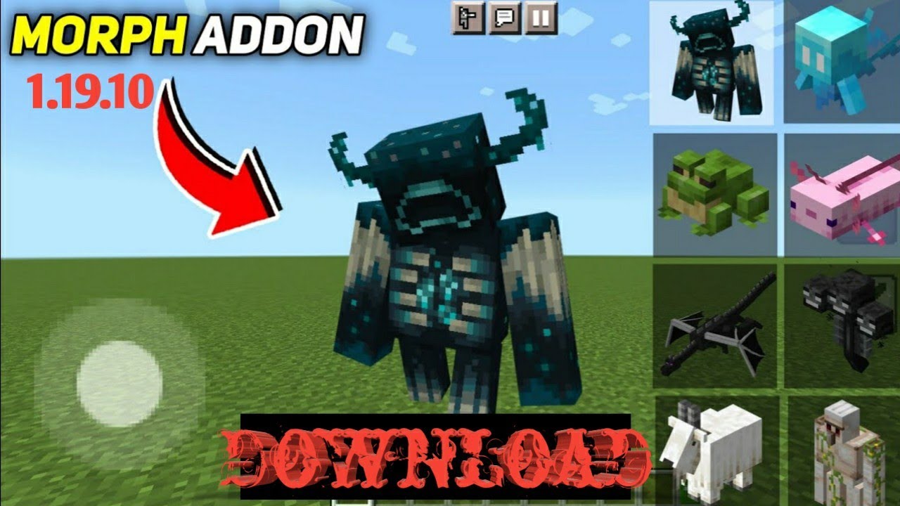 Morph Mod For Minecraft pe 1.19 ! morph for mcpe 1.19 ! morph mod for ...