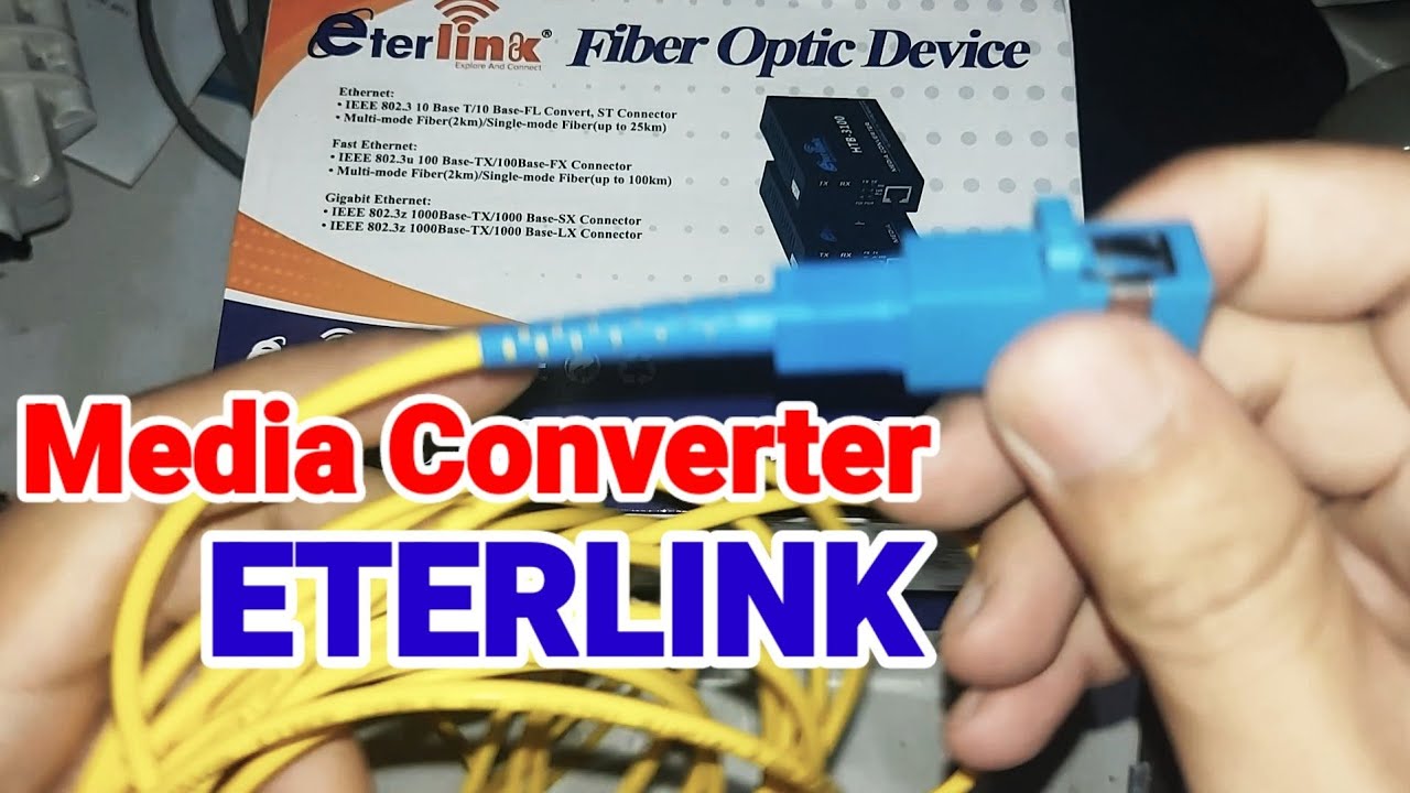 HTB Eterlink Media Converter - YouTube