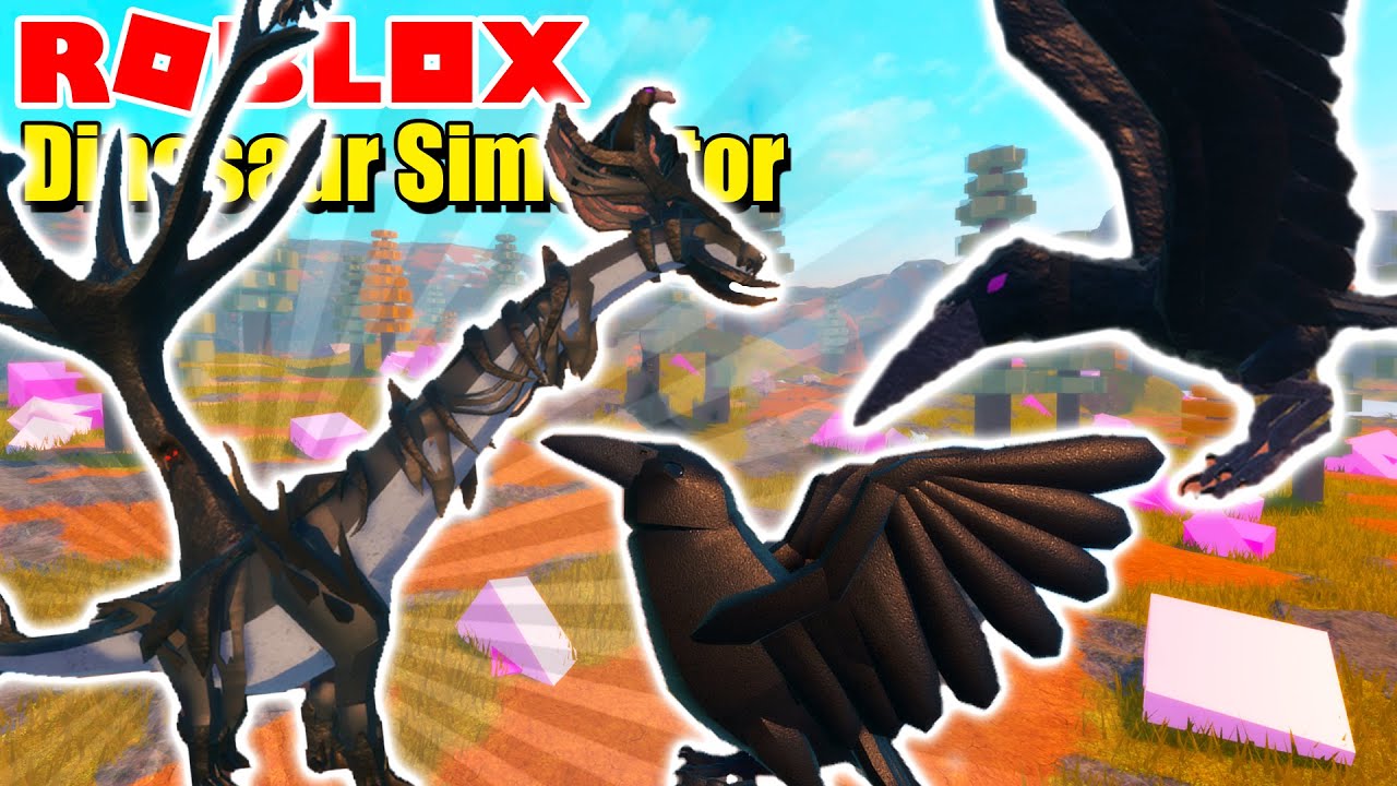 Roblox Dinosaur Simulator - How To Get 3 NEW SKINS! CROW, RAVEN, AND ...