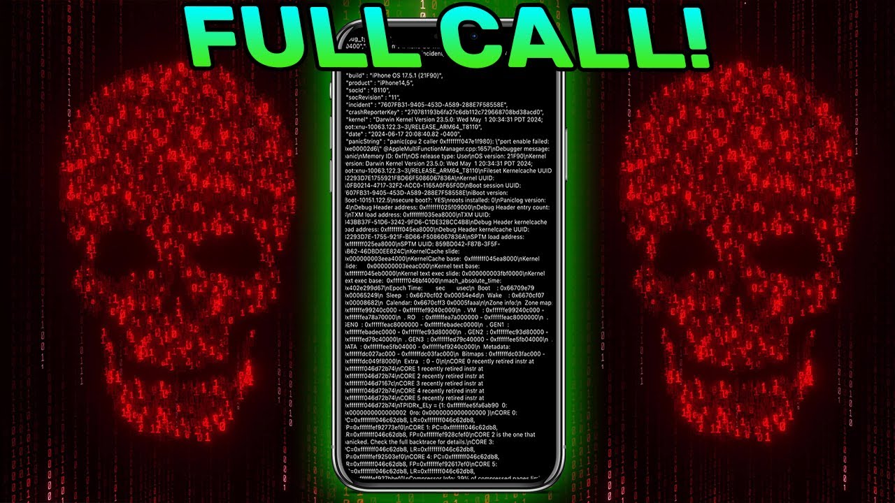 FULL CALL: Hacking Scammer Takes Over My Phone??? - YouTube