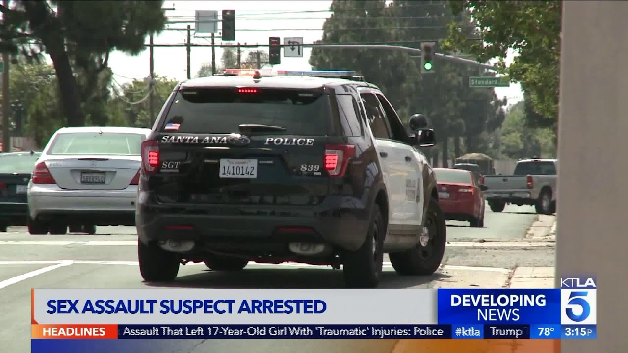 Male Acquaintance Arrested in Santa Ana Sex Assault - YouTube