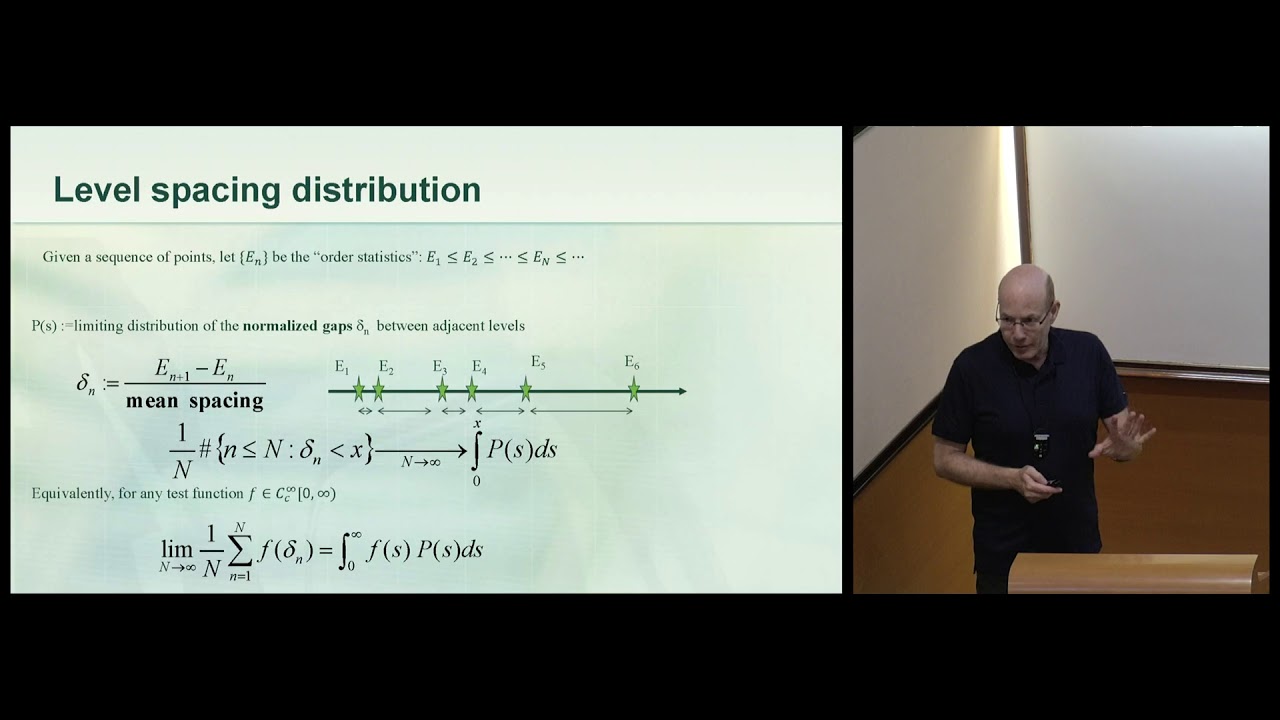 Beyond uniform distribution: level spacing and minimal gaps - YouTube