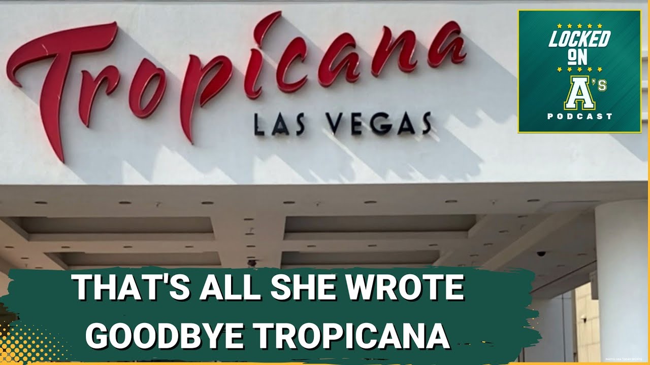 The Trop Is Closing. What's Next For The A's? - YouTube