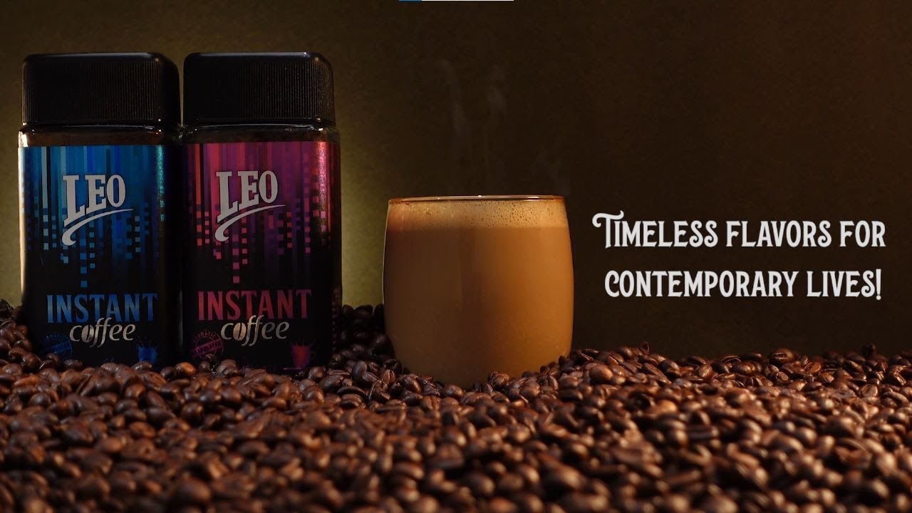 Leo Instant coffee - Timeless flavors for contemporary lives! - YouTube
