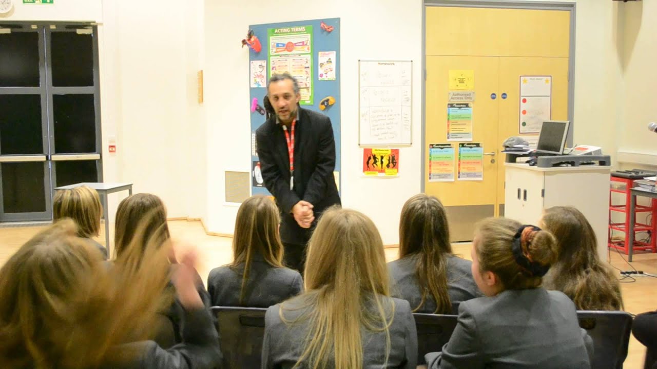 Torquay Academy - Dreadlock Alien Poetry Workshop 2015 - 1 - YouTube