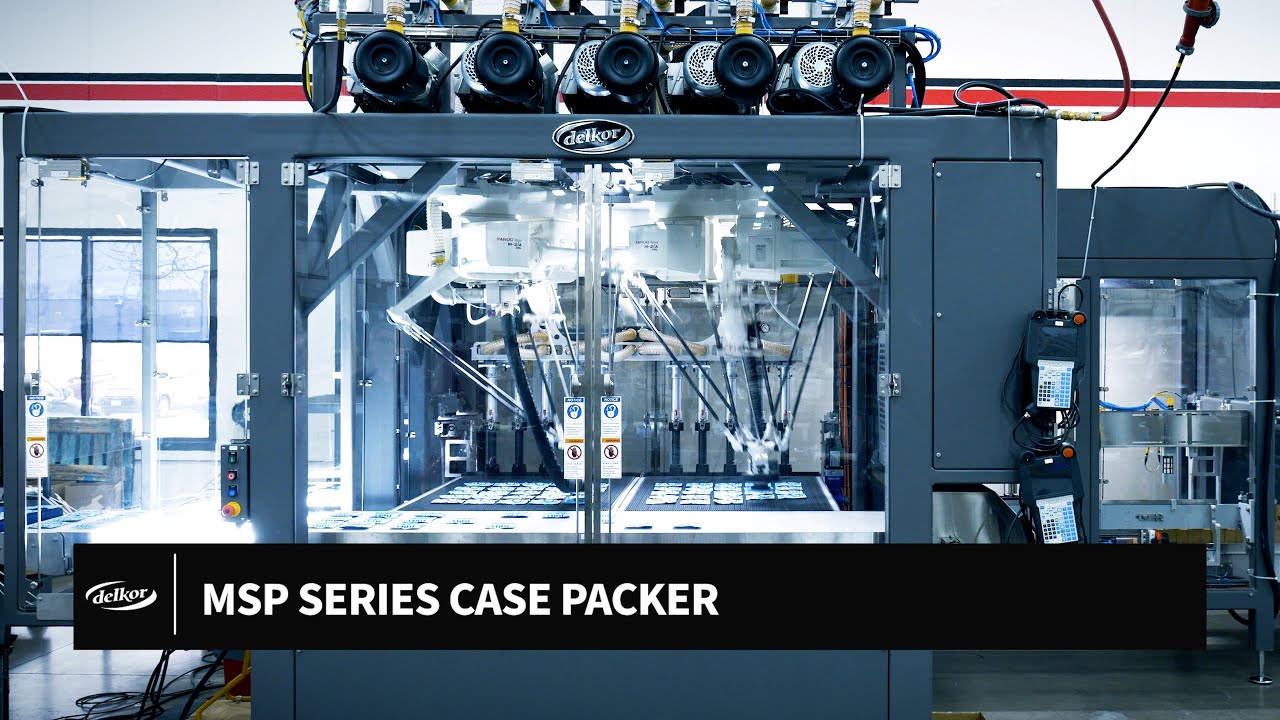 Seafood Packaging Equipment | MSP Series Case Packer Loading Tuna ...