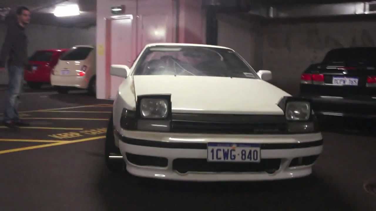 Toyota Celica ST165 GT4 gt35 cams side exhaust sound - YouTube