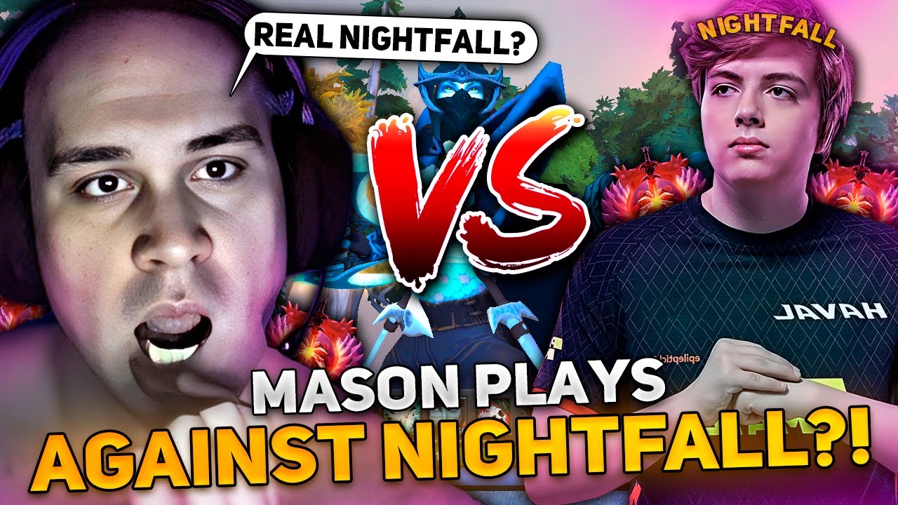 MASON plays AGAINST NIGHTFALL?! | MASON plays PHATNOM ASSASSIN in HARD ...