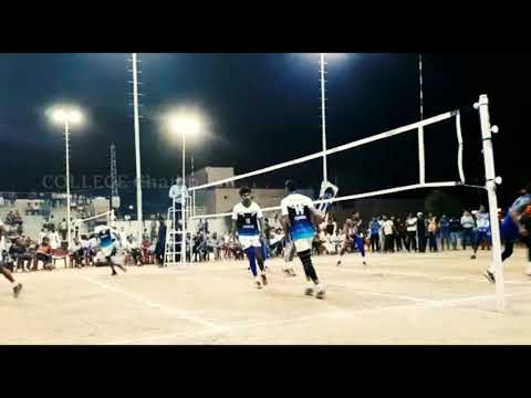 Youth U(21) nationals volleyball match Karnataka team spike by #rakesh raki