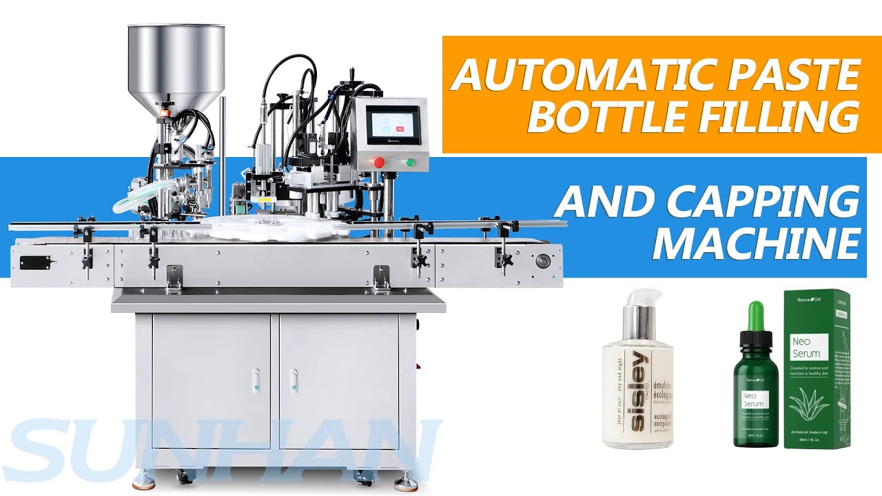 How To Use Automatic Paste Bottle Filling Capping Machine For Packaging ...