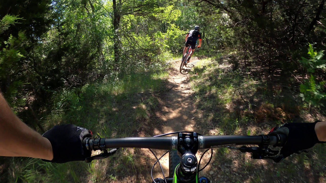Cedar Hill State Park DORBA Trail May 30 2020 part 2 - YouTube