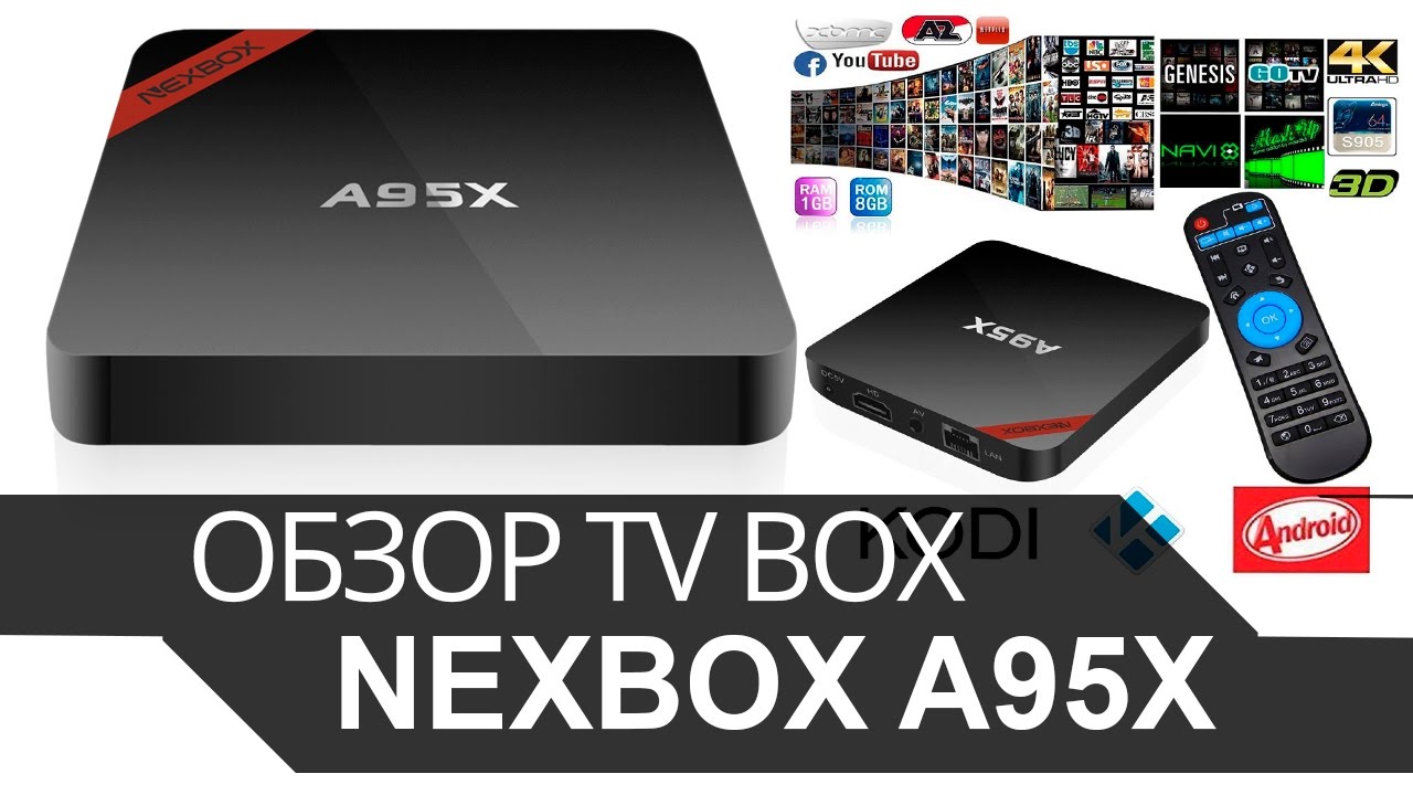 Обзор TV Box NEXBOX A95X - YouTube