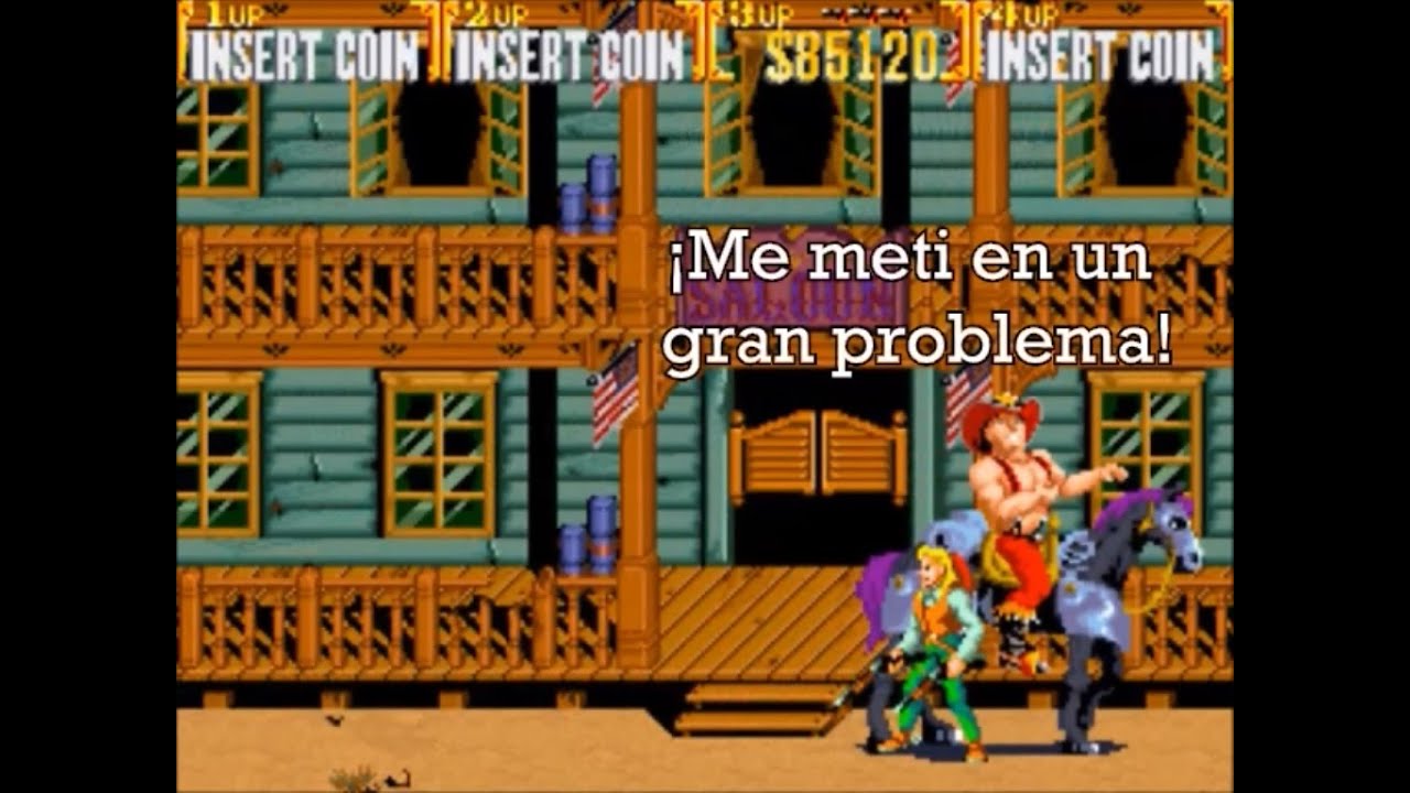 Sunset Riders 1 Credit BOB / Arcade Retro # 4 Subtitulado - YouTube