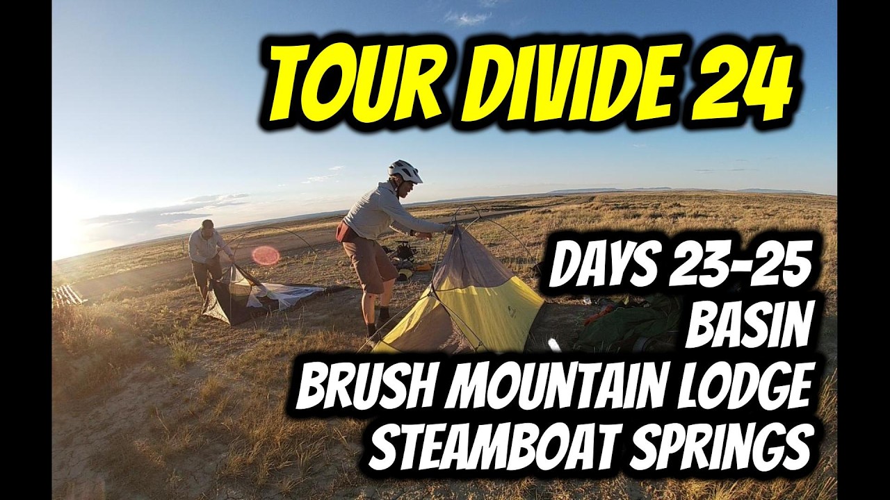Tour Divide 2024 Basin Brush mountain Lodge Steamboat Springs Days 23 ...