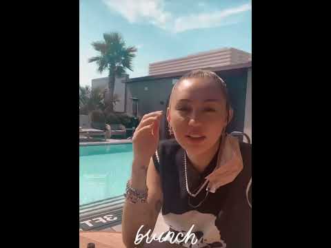 Miley Cyrus IG Story - YouTube
