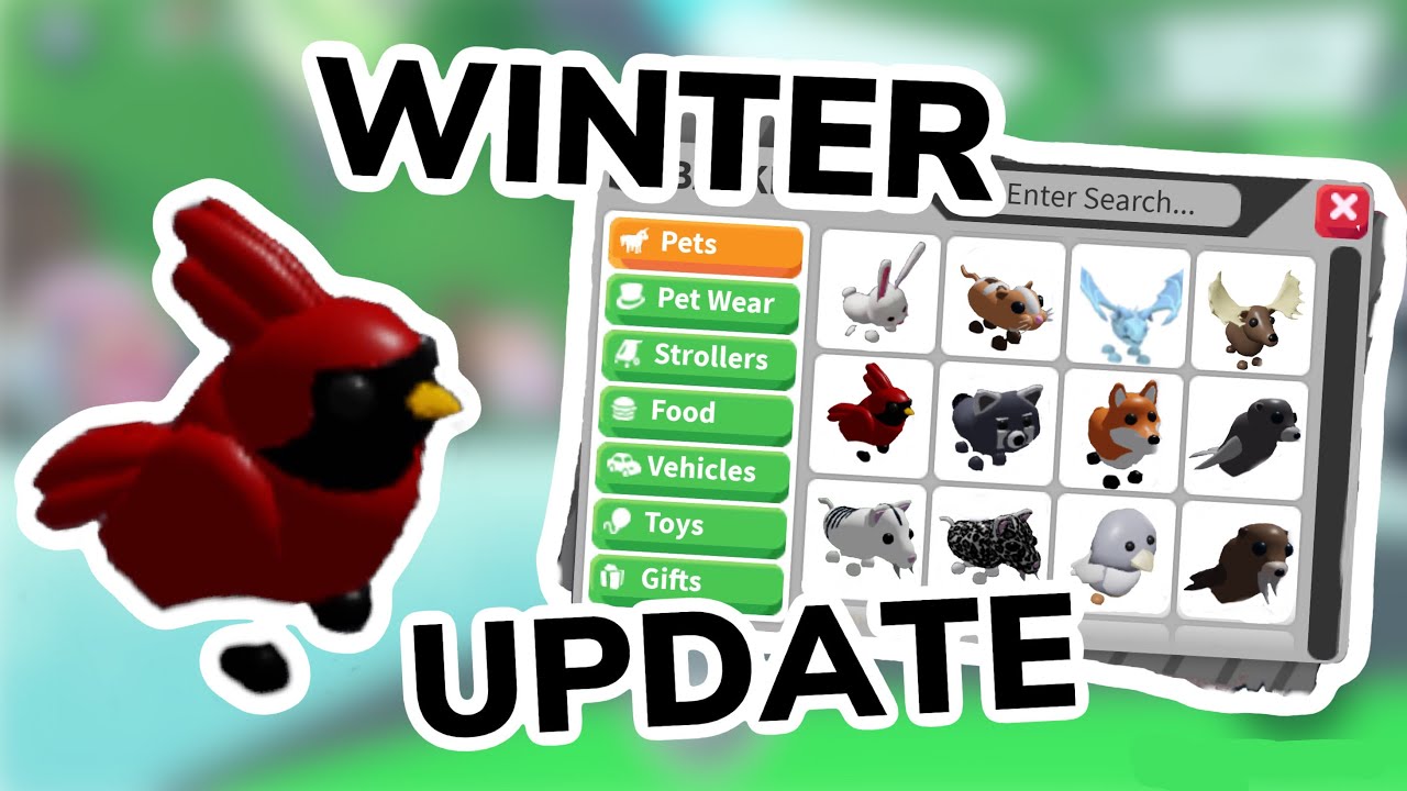ADOPT ME WINTER PETS UPDATE CONCEPTS | ADOPT ME ROBLOX - YouTube