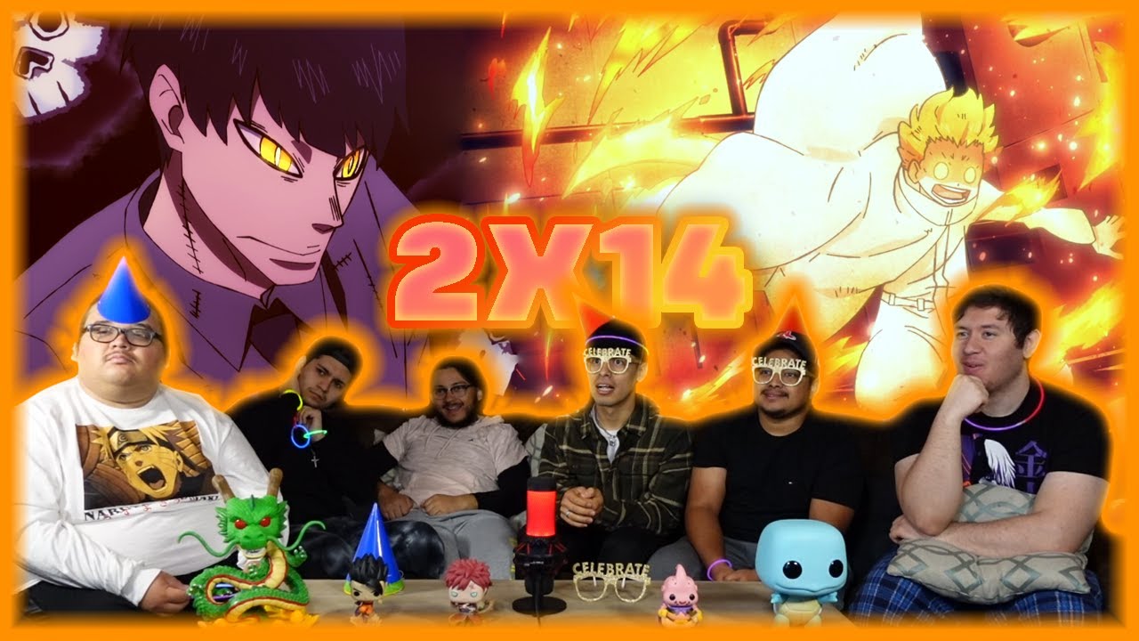 FIRE FORCE 2X14 REACTION!!!! "THE ASHEN REAPER" - YouTube