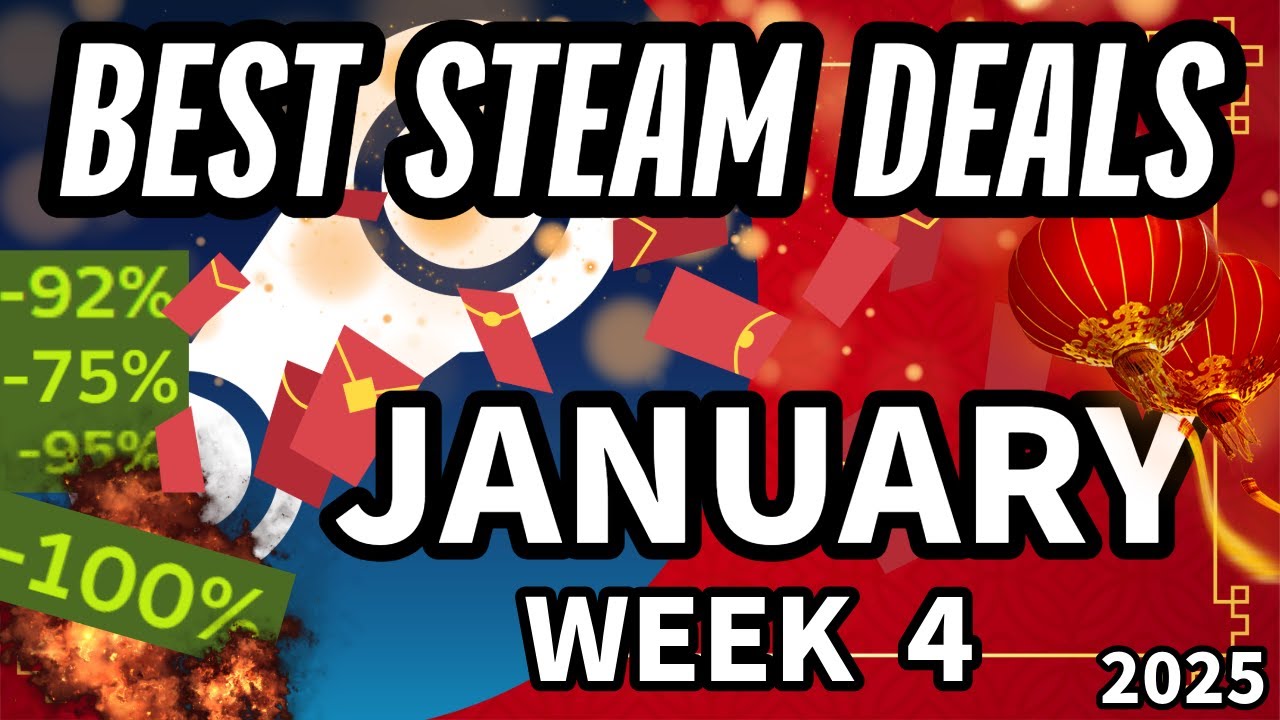 The BEST Steam Deals | JANUARY Week 4 - YouTube