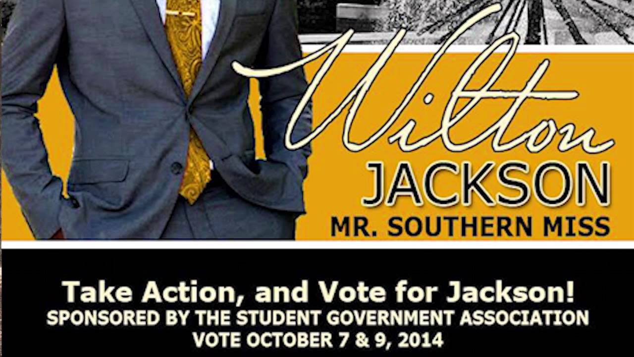 Wilton Jackson for Mr. Southern Miss - YouTube