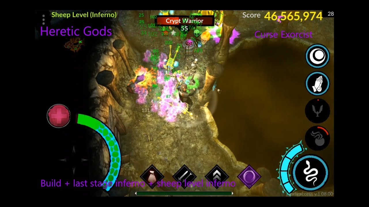 Heretic Gods - Curse Exorcist - overview with v.1.08.00 - YouTube