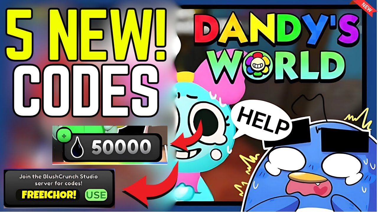 ⚠️LATEST TODAY OCTOBER!⚡REDEEM⚠️DANDY'S WORLD ROBLOX CODES 2024 ...