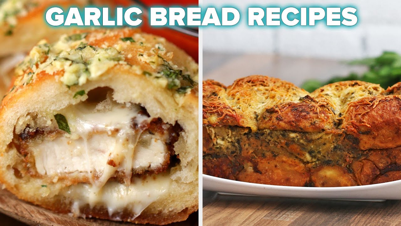 Garlic Bread Recipes For Each Day Of The Week - YouTube
