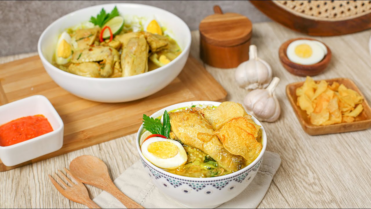 Soto Ayam Simple - Masakan Rumahan yang Praktis dan Nikmat - YouTube