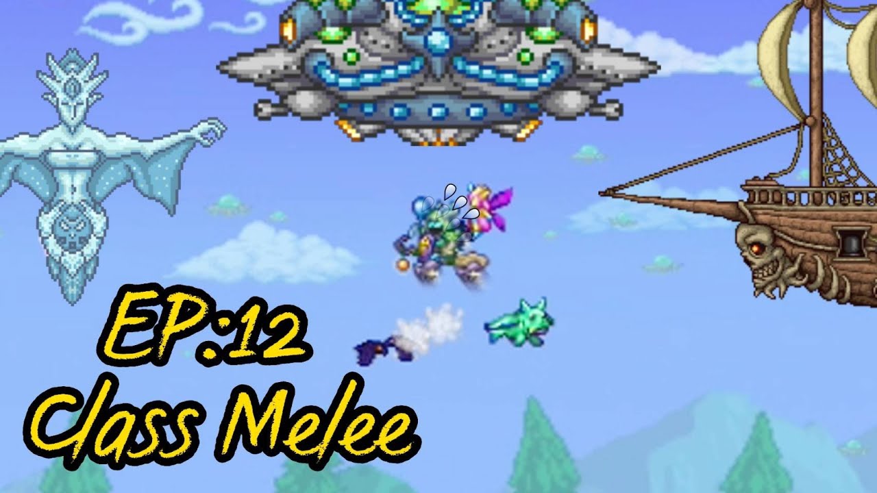 Terraria สาย Melee EP12 ล่าดาบ Influx Waver ใน UFO และล่าบอสประจำอีเวนท ...