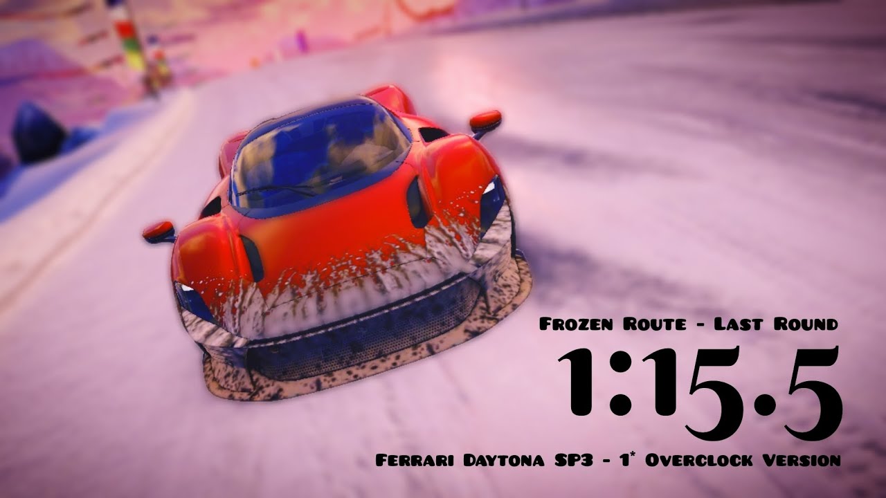 Asphalt 9 | Frozen Route (Last Round) | Ferrari Daytona SP3 (1* - OC ...