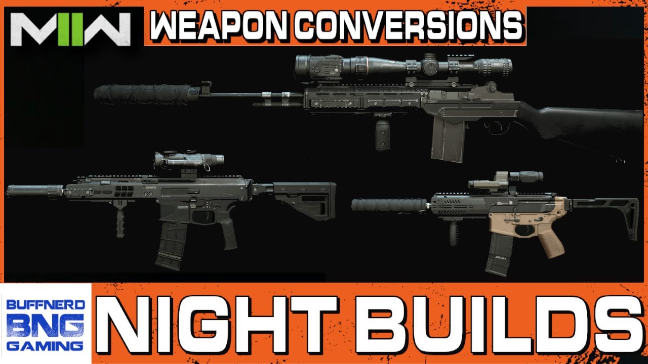 Night Time Weapons - Call Of Duty Modern Warfare II - YouTube