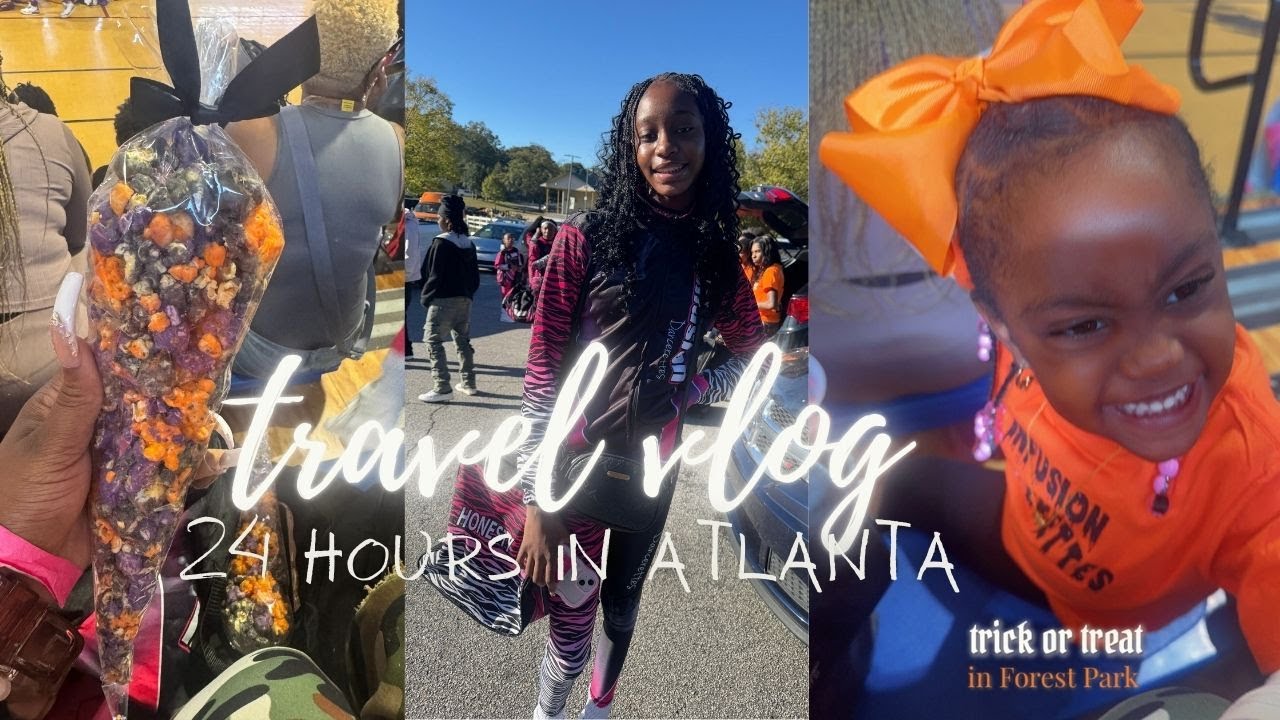 VLOG+ 24 HOURS IN ATLANTA + THEY WON FIRST PLACE - YouTube