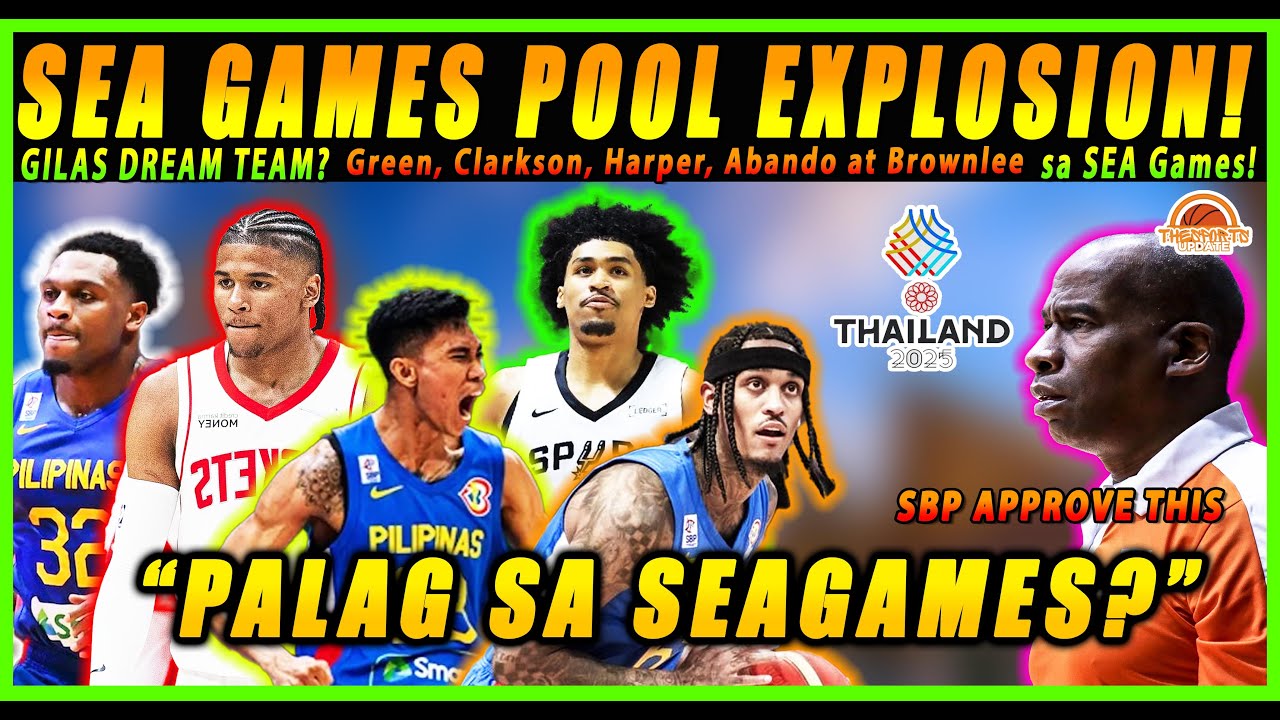 SEA Games Lineup Pool! Pinag-uusapan sina Jalen Green, Clarkson, Harper ...
