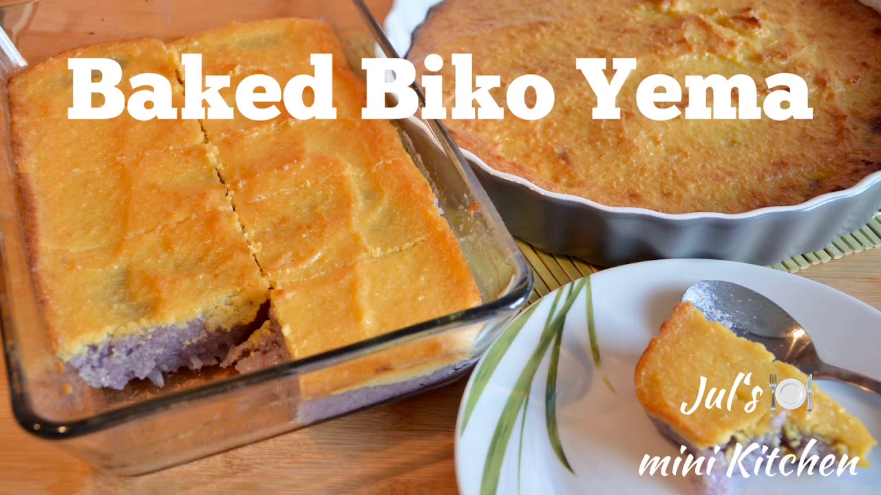 Baked Biko Yema - YouTube