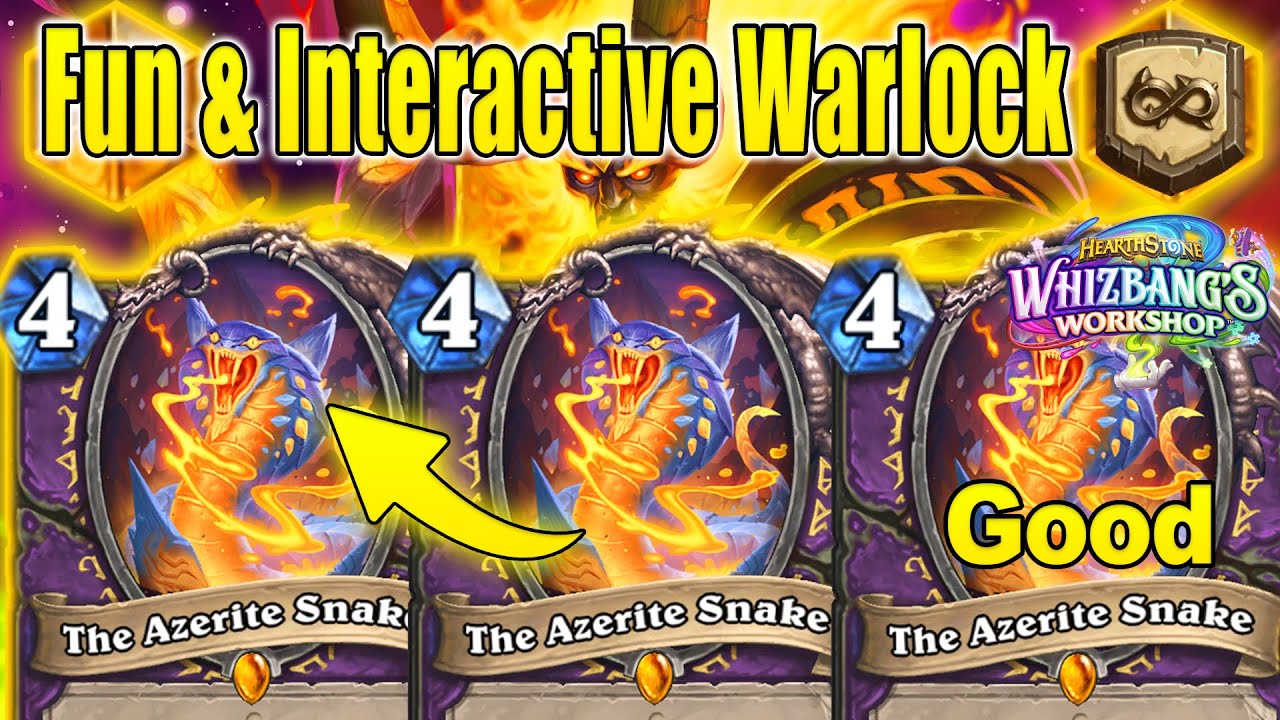NEW Snake Warlock Is The Best Most Fun & Interactive Design At Whizbang ...