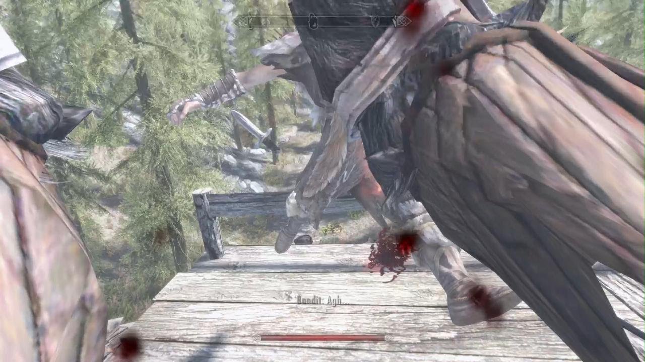 How to mike tyson somebody in skyrim - YouTube