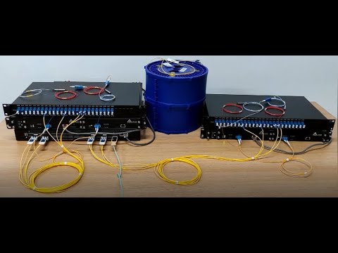 Alpine Optoelectronics Multi-Channel 100G DWDM BiDi Transmission - YouTube