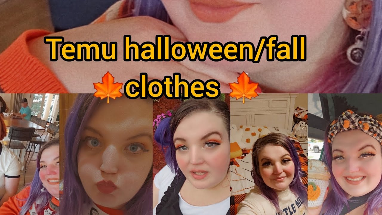 temu halloween/fall clothes haul #halloween #temu #haul #clothes - YouTube