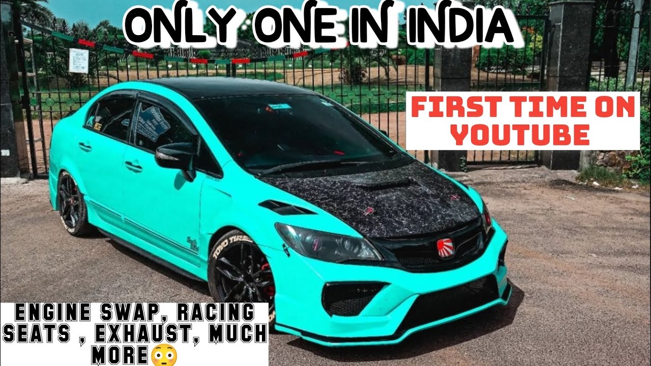 JDM SE INSPIRED CIVIC ️ | HEADLIGHT SE AIR INTAKE 🤯 #jdm #civic #honda ...