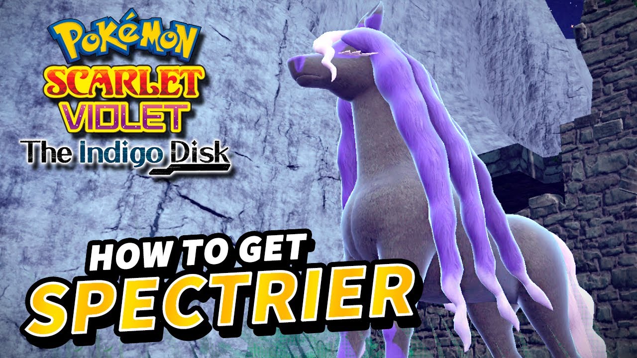 Pokemon Scarlet & Violet How to get SPECTRIER Legendary Pokemon | The ...