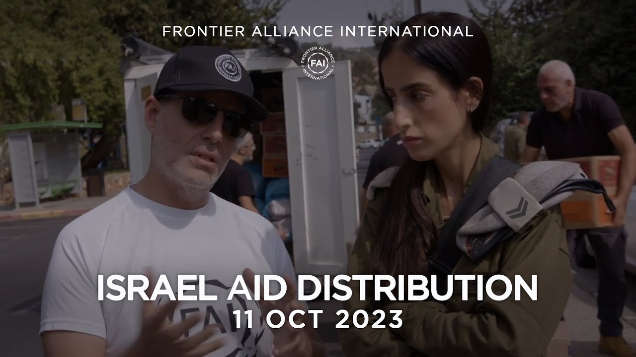 Israel Aid Distribution // 11 Oct 2023 - YouTube