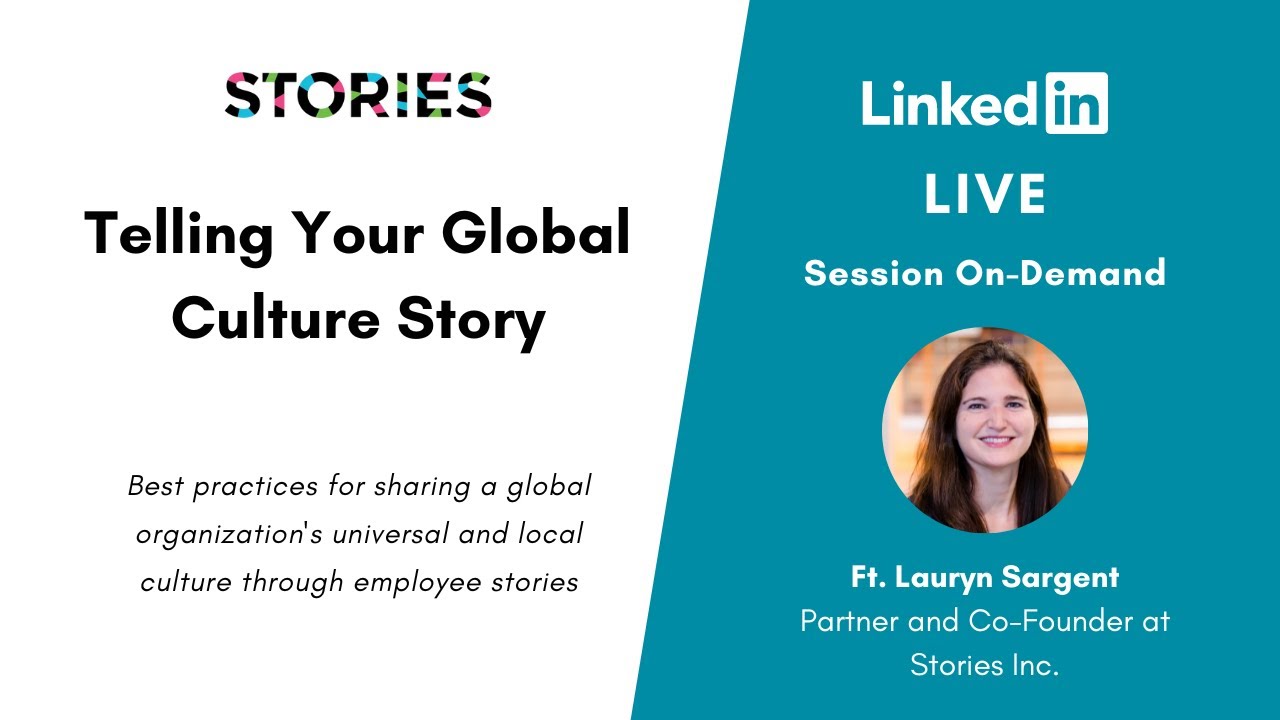 How to Tell Your Global Culture Story - YouTube