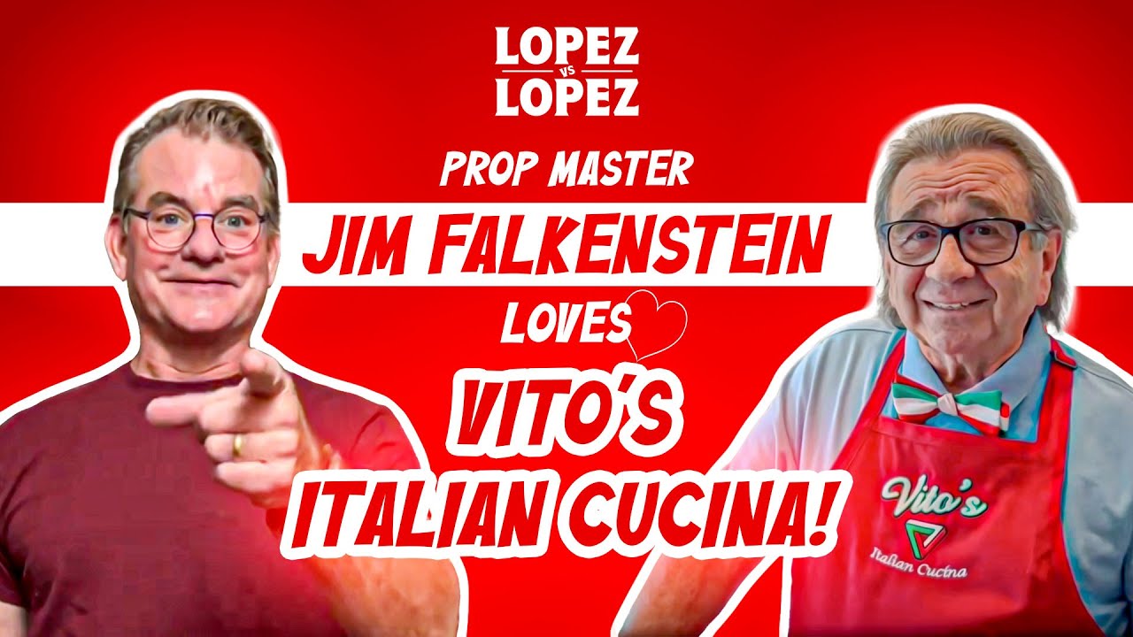 Jim Falkenstein, Prop Master on Lopez vs Lopez, Loves Vito's Italian ...